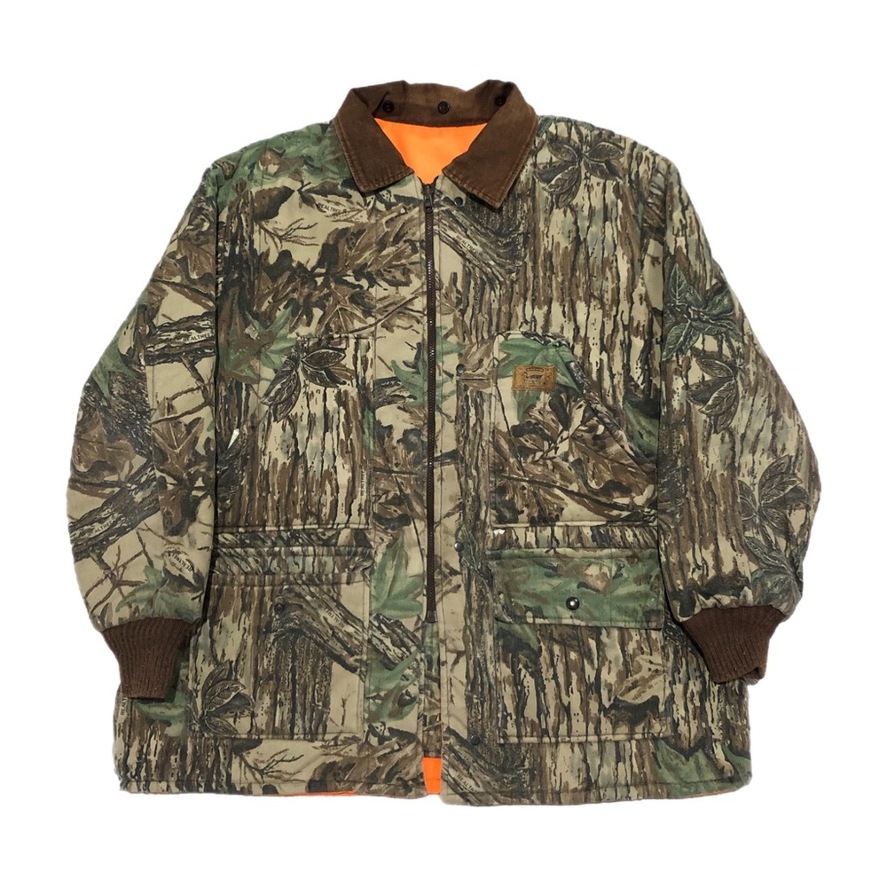 90s Duxbak Realtree Camo Reversible Hunting Jacket - Gem